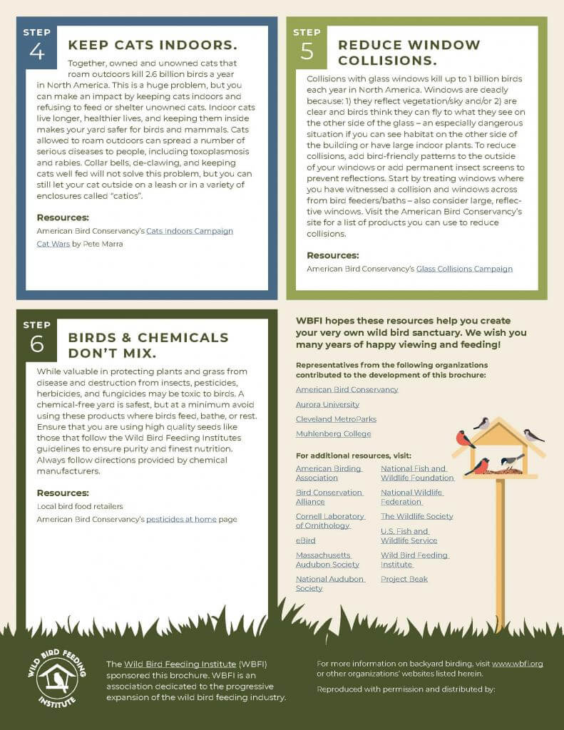 Resources - Wild Bird Feeding Institute